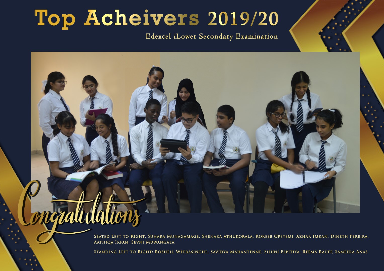 Academic Achievers - SSLSD