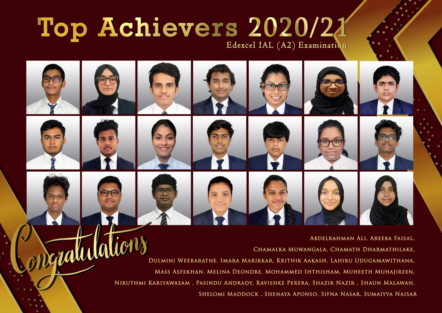 Academic Achievers - SSLSD