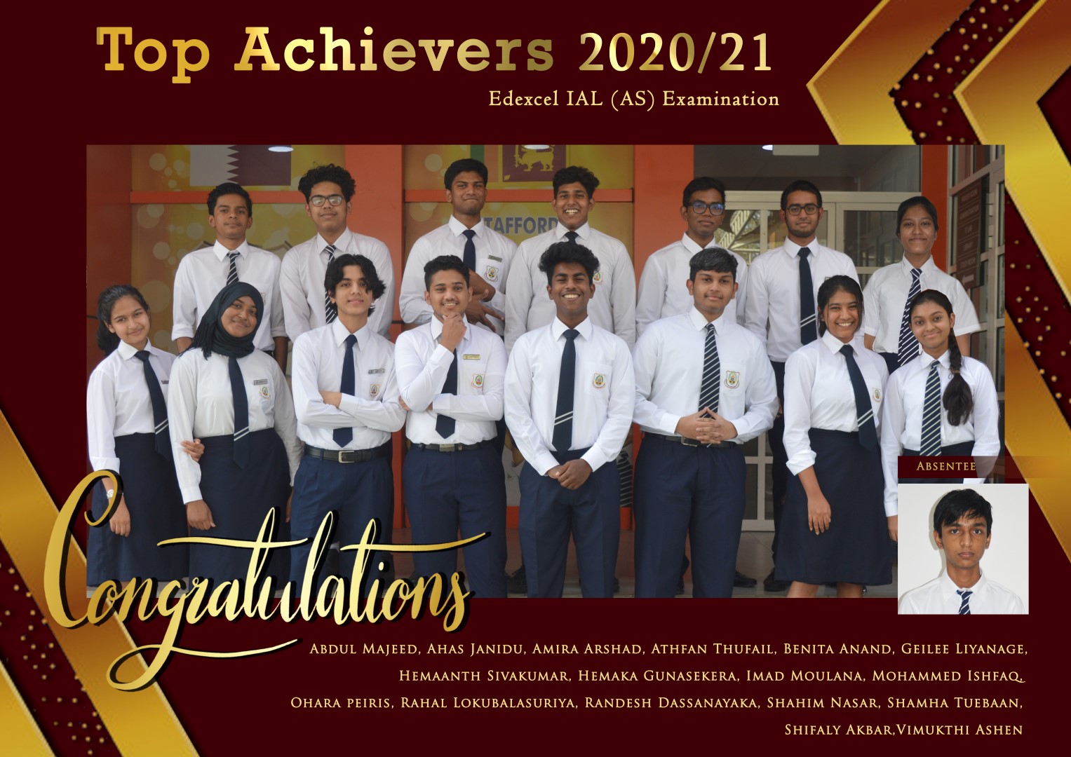 Academic Achievers - SSLSD